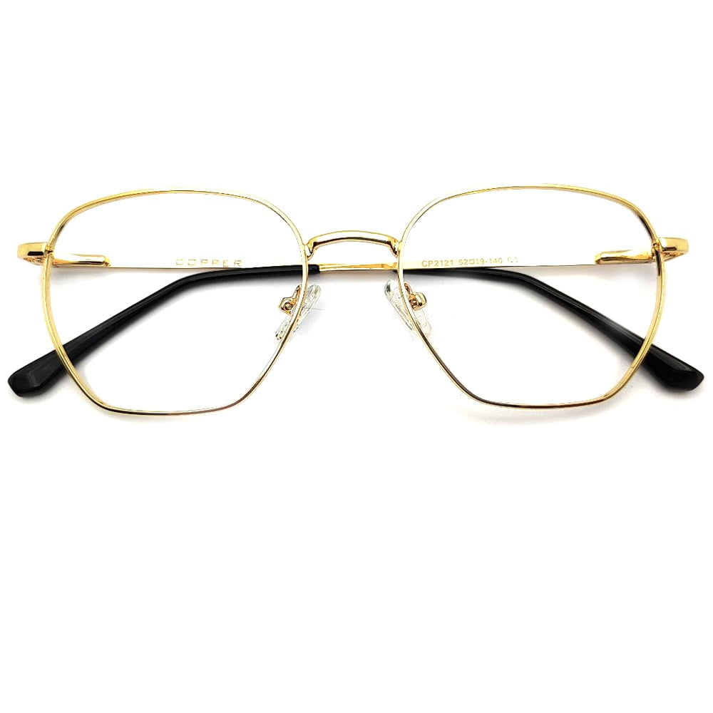 Cooper Premium Golden Eyeglasses Online | Chashmah.com